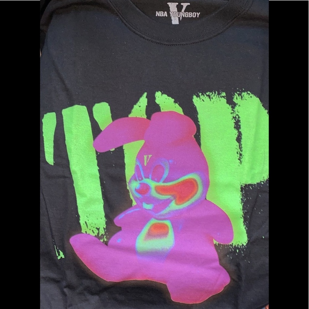 Vlone X Nba Youngboy Merch ‘Dead Trollz T Shirt’ - Gem